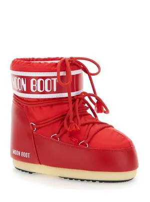 Moon Boot Snow Boots With Maxi Logo Print In Tech Fabric