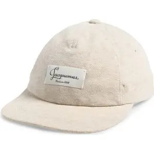 Jacquemus La Casquette Montaigne Baseball Cap - Beige