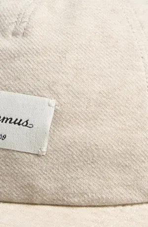 Jacquemus La Casquette Montaigne Baseball Cap - Beige