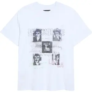 PURPLE BRAND Textured Jersey Ss Tee - White