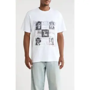 PURPLE BRAND Textured Jersey Ss Tee - White