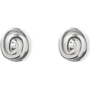 Éliou Marola Spiral Stud Earrings - Silver