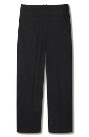 DUNST Double Pleated Wide Leg Slacks