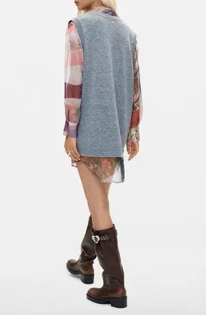 Desigual Hybrid Long Sleeved Dress