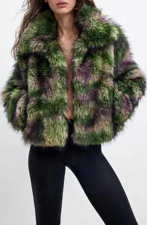 Desigual Faux Fur Jacket