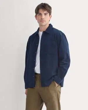 Everlane Pinwale Corduroy Shirt - Deep Navy
