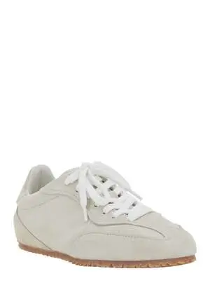 Axel Arigato Daze Runner' Beige Sneaker With Logo On The Tongue And Grooved Sole In Suede - Multicolor