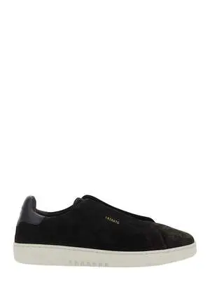 Axel Arigato Dice Laceless Sneaker With Rubber Sole And Leather Upper Brown - Multicolor