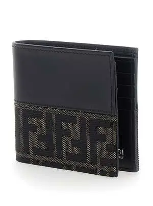 Fendi Ff Canvas + Pelle