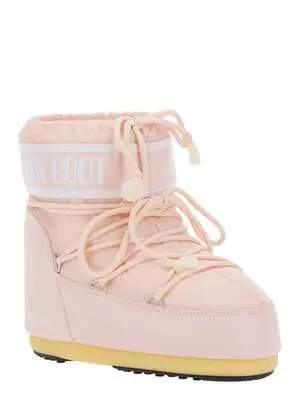 Moon Boot Icon Low Nylon Ankle Boots With Tech Fabric And Color For