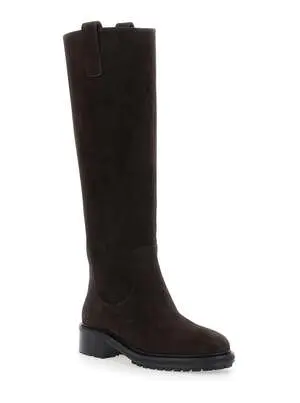AeydĒ Henry' Brown Boots With Low Heel In Suede For - Multicolor