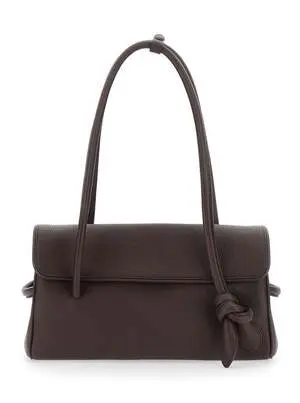 Jacquemus Shoulder Bag 'le Turismo Long' With Leather Details - Brown