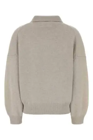 LISA YANG Sand Cashmere Etta Polo Shirt