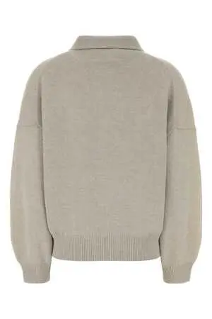 LISA YANG Sand Cashmere Etta Polo Shirt - Brown