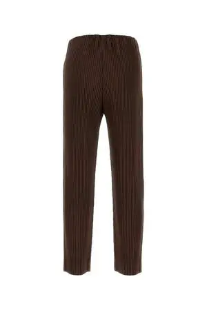 Issey Miyake Chocolate Polyester Pant