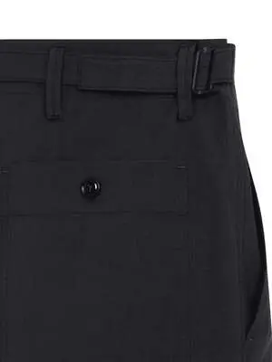 LEMAIRE Pants With Button Closure