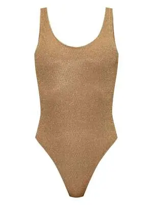 Oseree Lumière Sporty Swimsuit - Silver