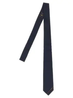 Gucci Jacquard Silk Tie - Blue