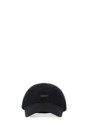 Gucci Gabardine Baseball Cap - Black