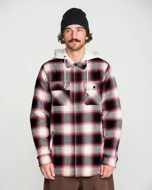 Volcom Enson Insulated Riding Flannel - Blue
