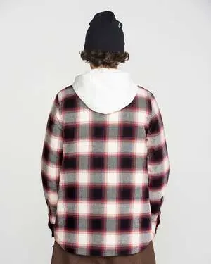 Volcom Enson Insulated Riding Flannel - Blue