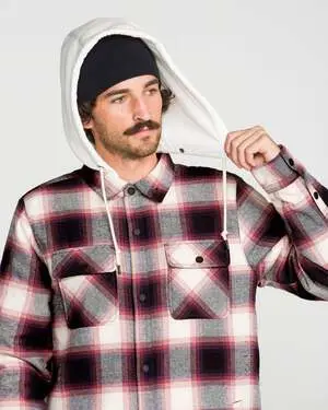 Volcom Enson Insulated Riding Flannel - Blue
