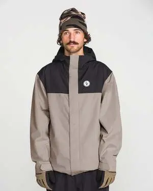 Volcom Buckthreeeighty Insulated Jacket - Khaki
