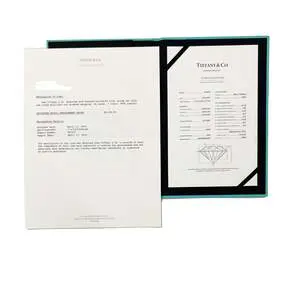 Tiffany & Co. 0.81 Ct Round Brilliant Diamond Engagement Ring