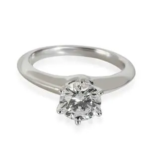 Tiffany & Co. Solitaire Engagement Ring In H Vs2 1.02 Ctw