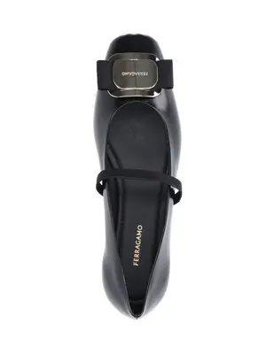 FERRAGAMO Ballet Flats "new Vara - Black