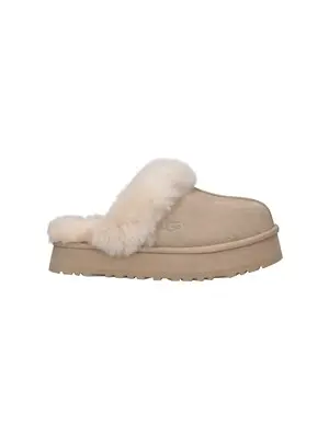 UGG Platform Mules "disquette - Beige