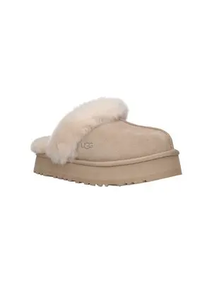 UGG Platform Mules "disquette - Beige