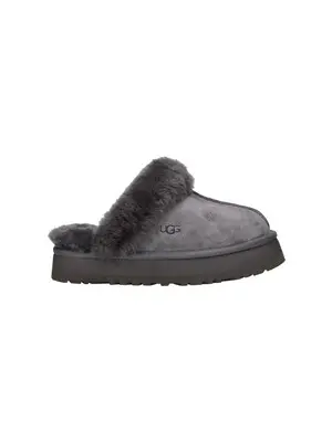 UGG Platform Mules "disquette" Gray