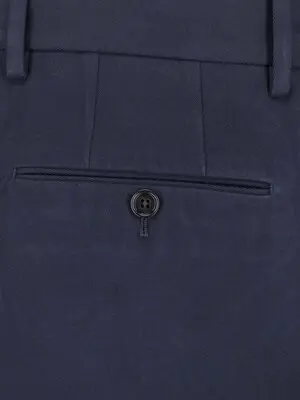 Zegna Cotton And Cashmere Trousers