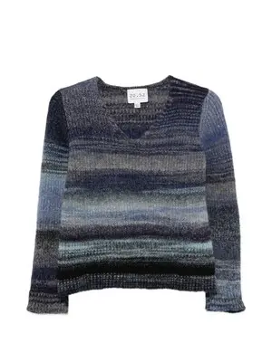 NEERA 20.52 V Neck Sweater - Blue