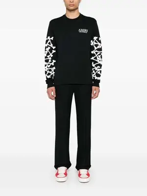Amiri Stacked Bones Long-sleeve T-shirt