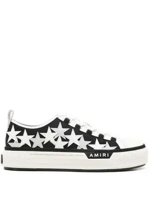 Amiri Star Court Low-top Sneakers - Black