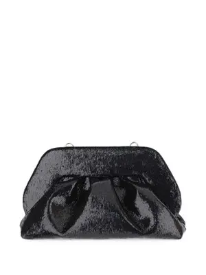 Marni Ruched Shoulder Bag - Black