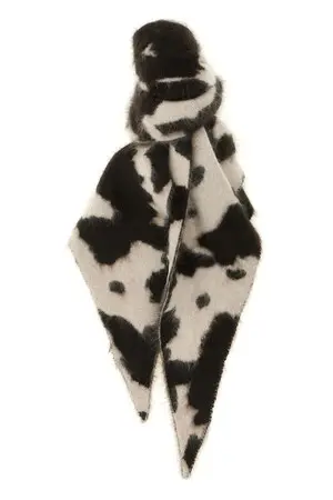 Guest In Residence 'grizzly Cowhide' Scarf Multi