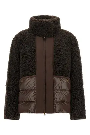 Moncler Glorieux' Down Jacket - Brown
