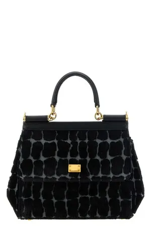 Dolce & Gabbana Sicily' Small Handbag - Black