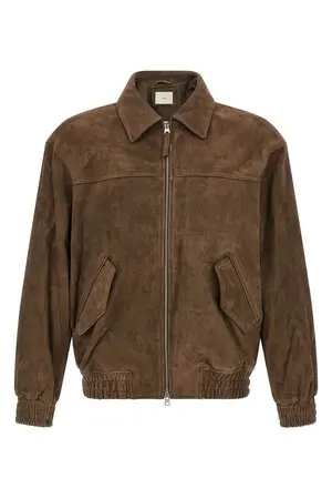 DUNST Suede Blouson - Brown