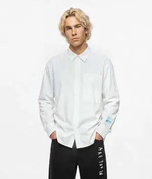 Karl Lagerfeld Klj X Pietro Terzini Boxy Buttoned Shirt - White