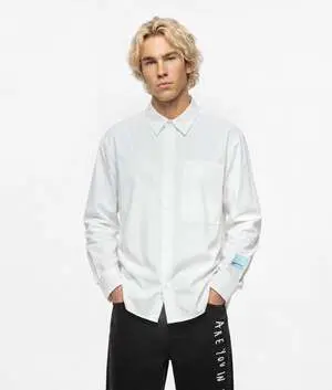 Karl Lagerfeld Klj X Pietro Terzini Boxy Buttoned Shirt - White