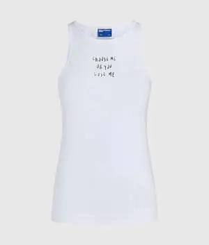 Karl Lagerfeld Klj X Pietro Terzini Tank Top - White