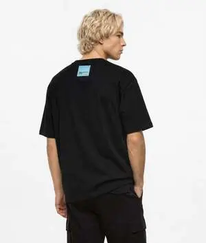 Karl Lagerfeld Klj X Pietro Terzini Boxy T-shirt - Black