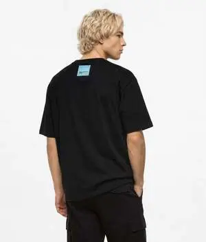 Karl Lagerfeld Klj X Pietro Terzini Boxy T-shirt - Black