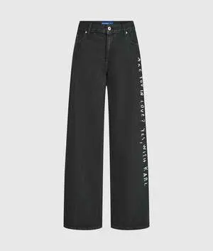 Karl Lagerfeld Klj X Pietro Terzini Wide-leg Jeans