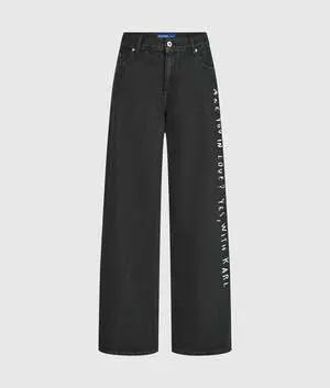 Karl Lagerfeld Klj X Pietro Terzini Wide-leg Jeans