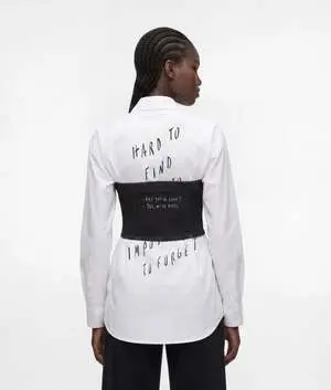 Karl Lagerfeld Klj X Pietro Terzini Denim Bandeau Top